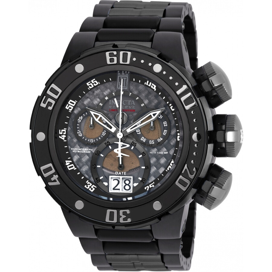 Invicta Jason Taylor Chronograph Carbon Fiber Men's Watch 22272 ...