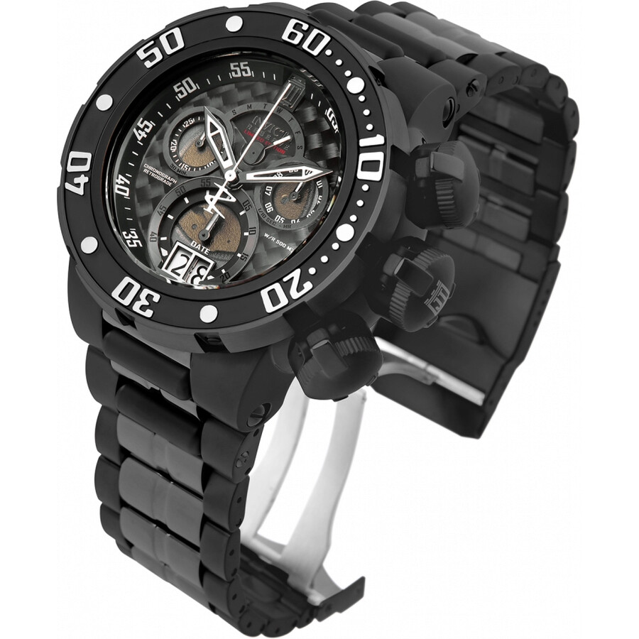 Invicta Jason Taylor Chronograph Carbon Fiber Men's Watch 22272 - Jason ...