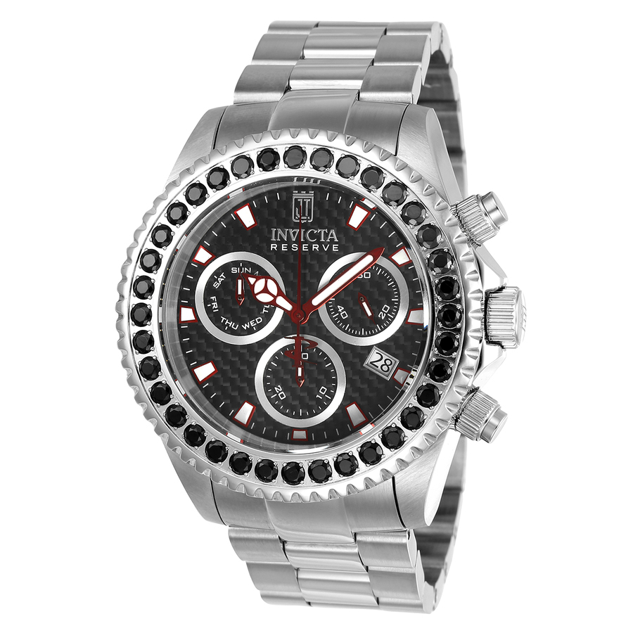Invicta Jason Taylor Chronograph Quartz Black Dial Men's Watch 23300 ...
