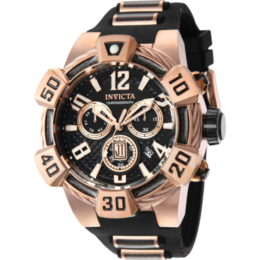 Invicta Jason Taylor Chronograph Quartz Black Dial Men's Watch 40443 ...