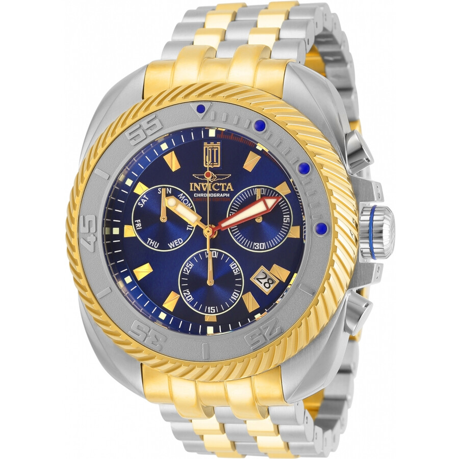 Invicta Jason Taylor Chronograph Quartz Blue Dial Men's Watch 30204 ...
