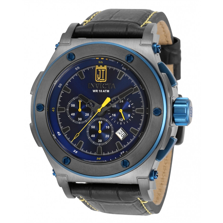 Invicta Jason Taylor Chronograph Quartz Blue Dial Men's Watch 33216 ...