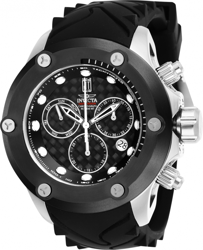 Invicta JT Chronograph Quartz Black Dial Men's Watch 26199 886678315888 ...