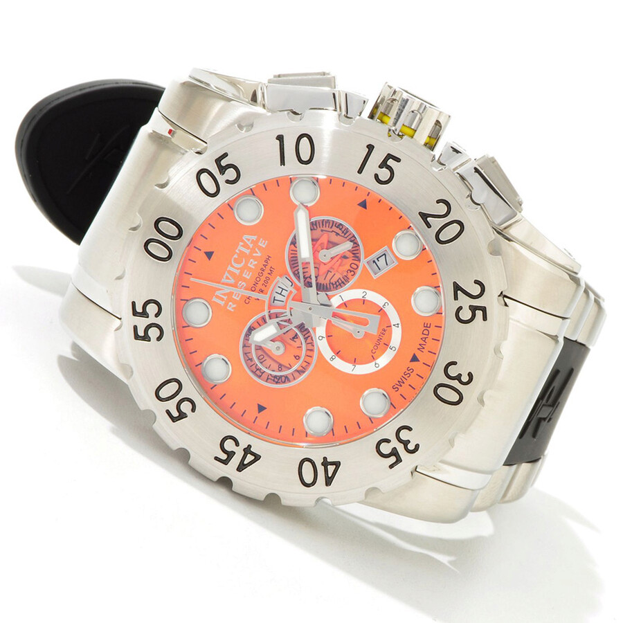 Invicta Leviathan Swiss Quartz Chrono Watch 6657 0843836066570 ...