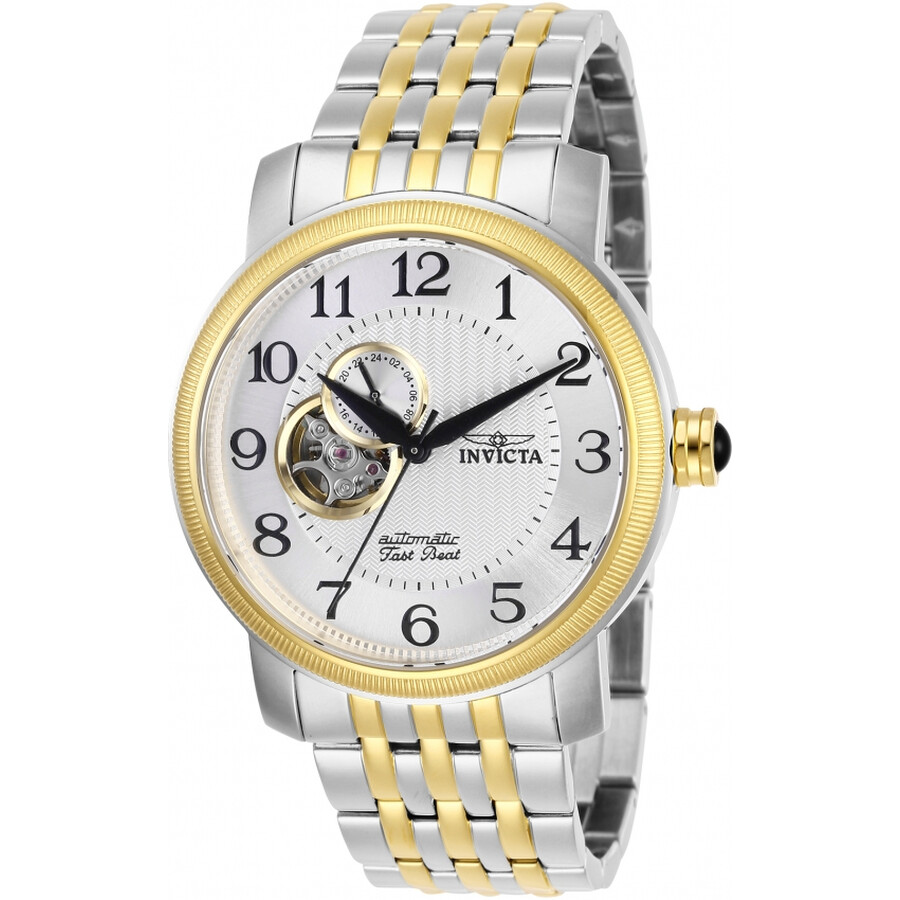 Invicta Lucid Automatic Silver Dial Open Heart Men's Watch 28791 ...