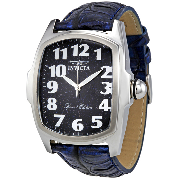 Invicta Lupah Blue Sandstone Dial Men's Watch 0686 843836006866 ...