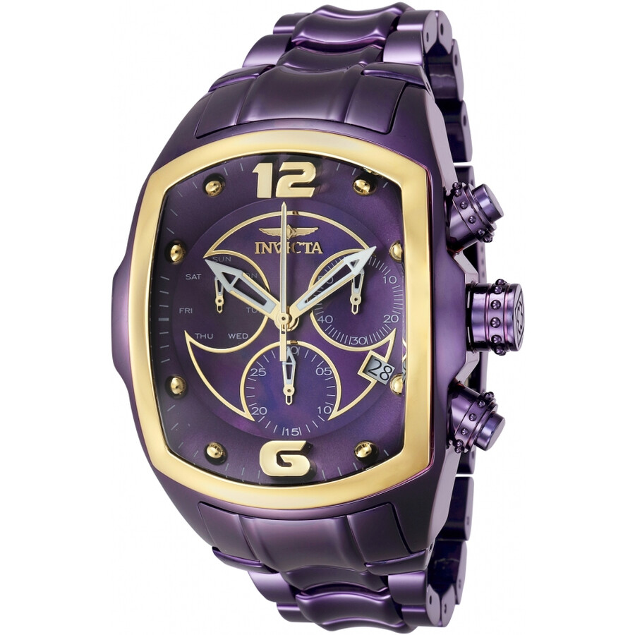 Invicta Lupah Chronograph Quartz Men's Watch 42895 886678569434 ...