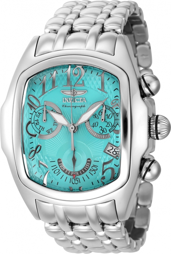 Invicta Lupah Chronograph Quartz Turquoise Dial Men's Watch 43401 ...