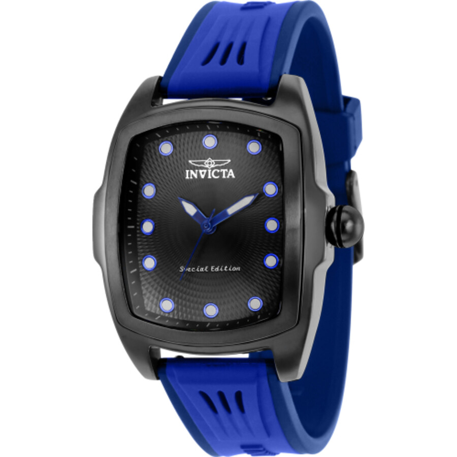 Invicta Lupah Quartz Black Dial Unisex Watch 36879 886678451913 ...