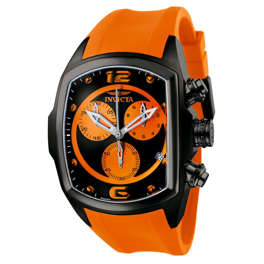 Invicta Lupah Revolution Orange Men's Watch 6727 0843836067270 ...