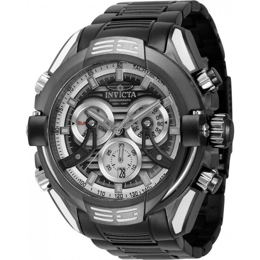 Invicta Mammoth Chronograph Quartz Men's Watch 37528 886678463299 ...