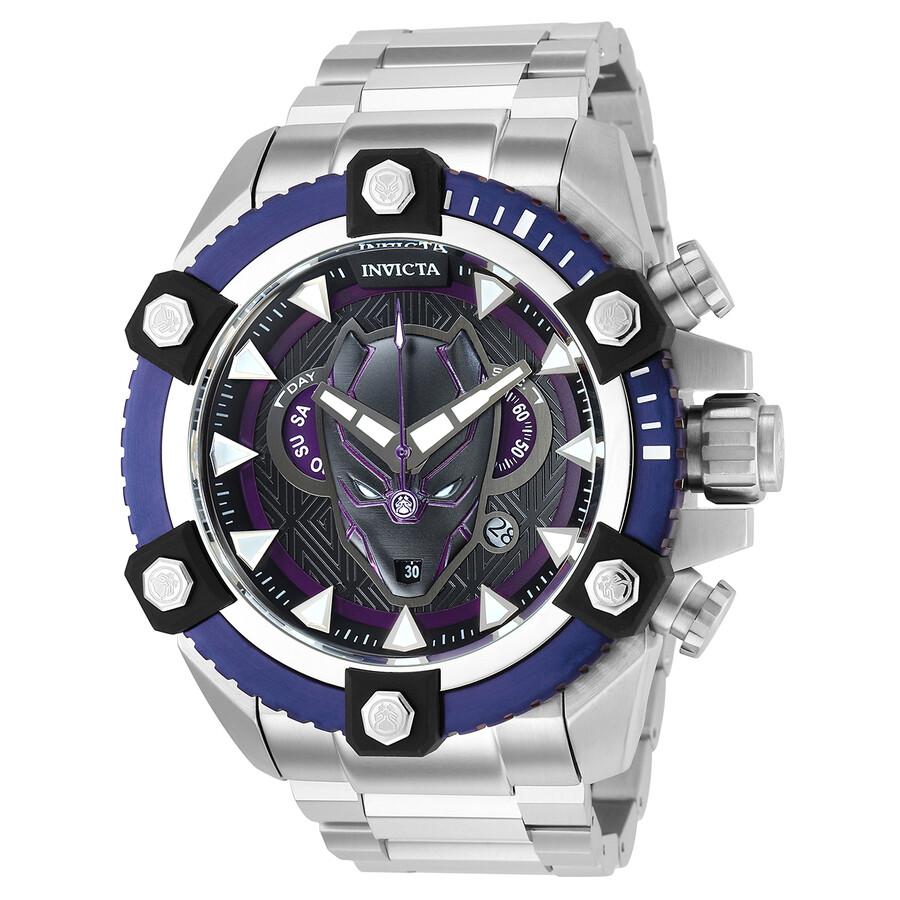 Invicta Marvel Chronograph Quartz Black Dial Men's Watch 38323 ...