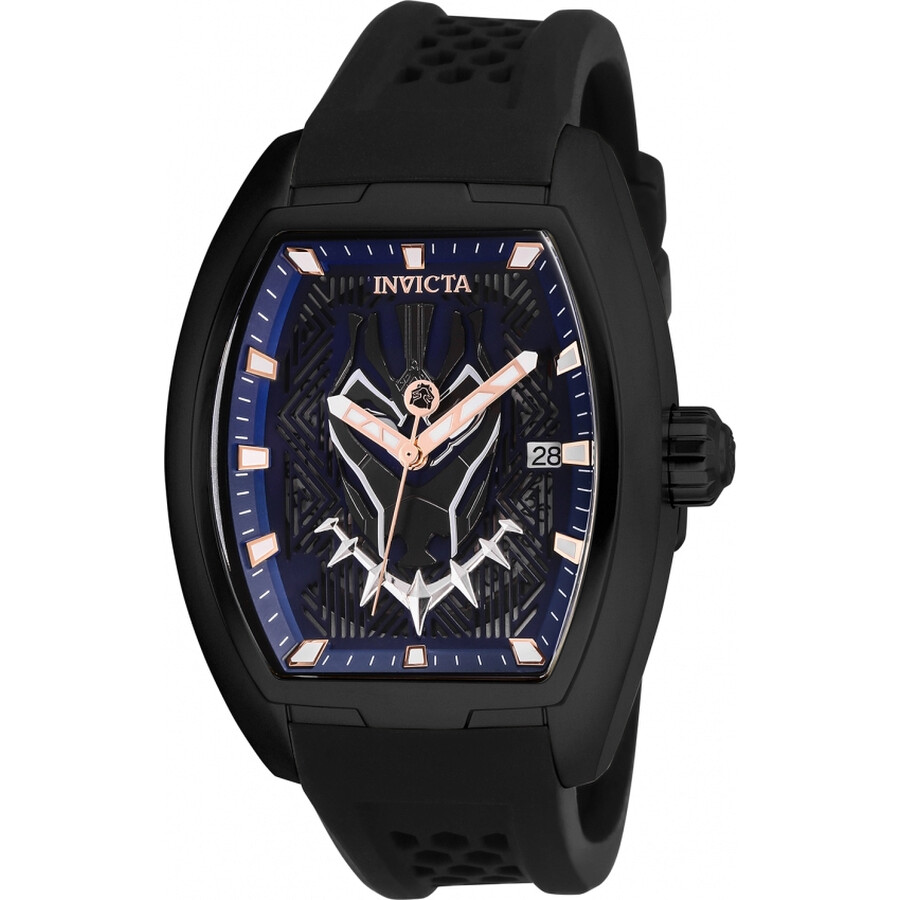 Invicta Marvel Black Panther Automatic Black Dial Men's Watch 26933 ...