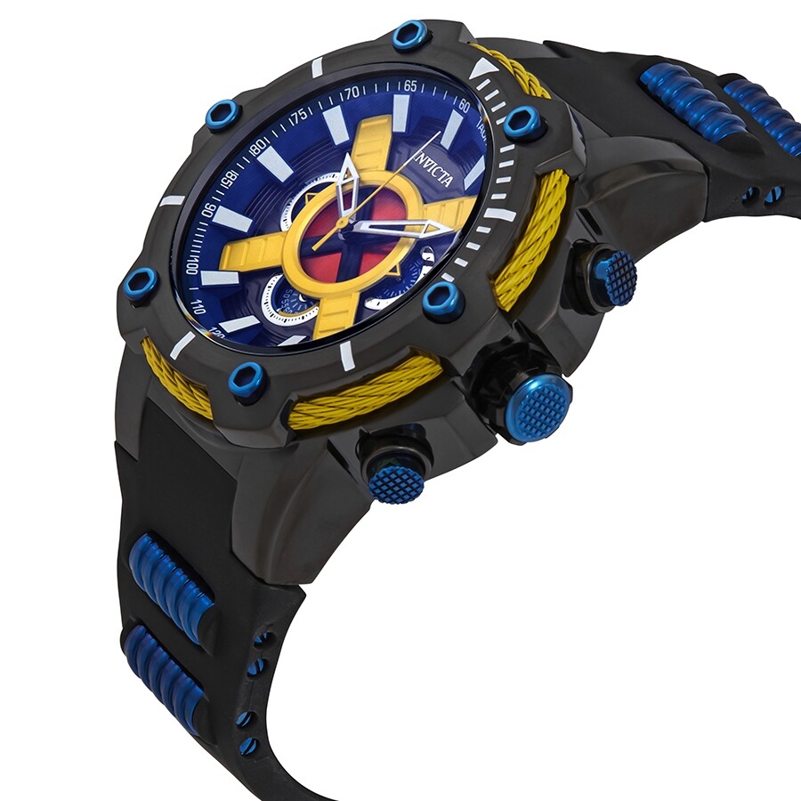 Invicta Marvel X-Men Chronograph Black Dial Men's Watch 27488 - Marvel ...