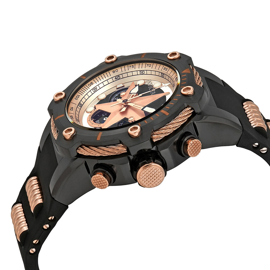 Invicta Marvel Captain America Chronograph Black Dial Men's Watch 26904 ...