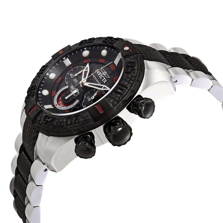 Invicta Marvel Thor Chronograph Black Dial Two-Tone Men's Watch 25984 ...