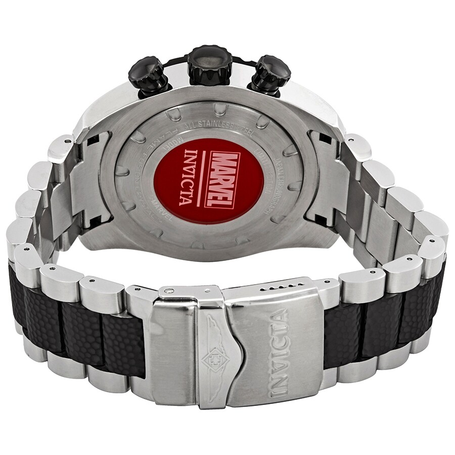 Invicta Marvel Thor Chronograph Black Dial Two-Tone Men's Watch 25984 ...