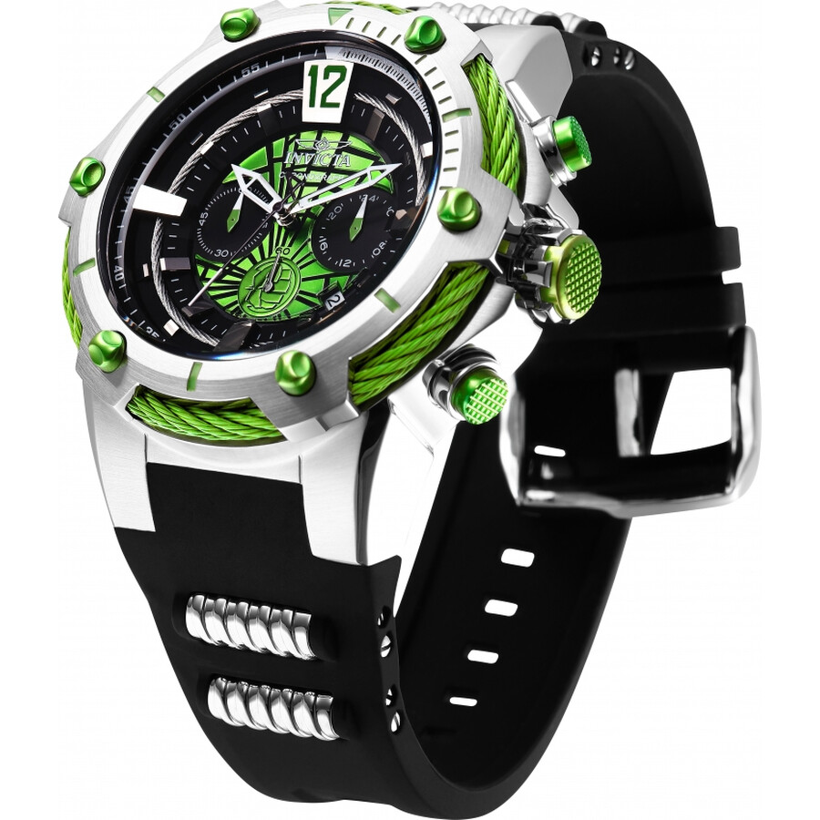 Invicta Marvel Hulk Chronograph Green Dial Men's Watch 25985 - Marvel ...