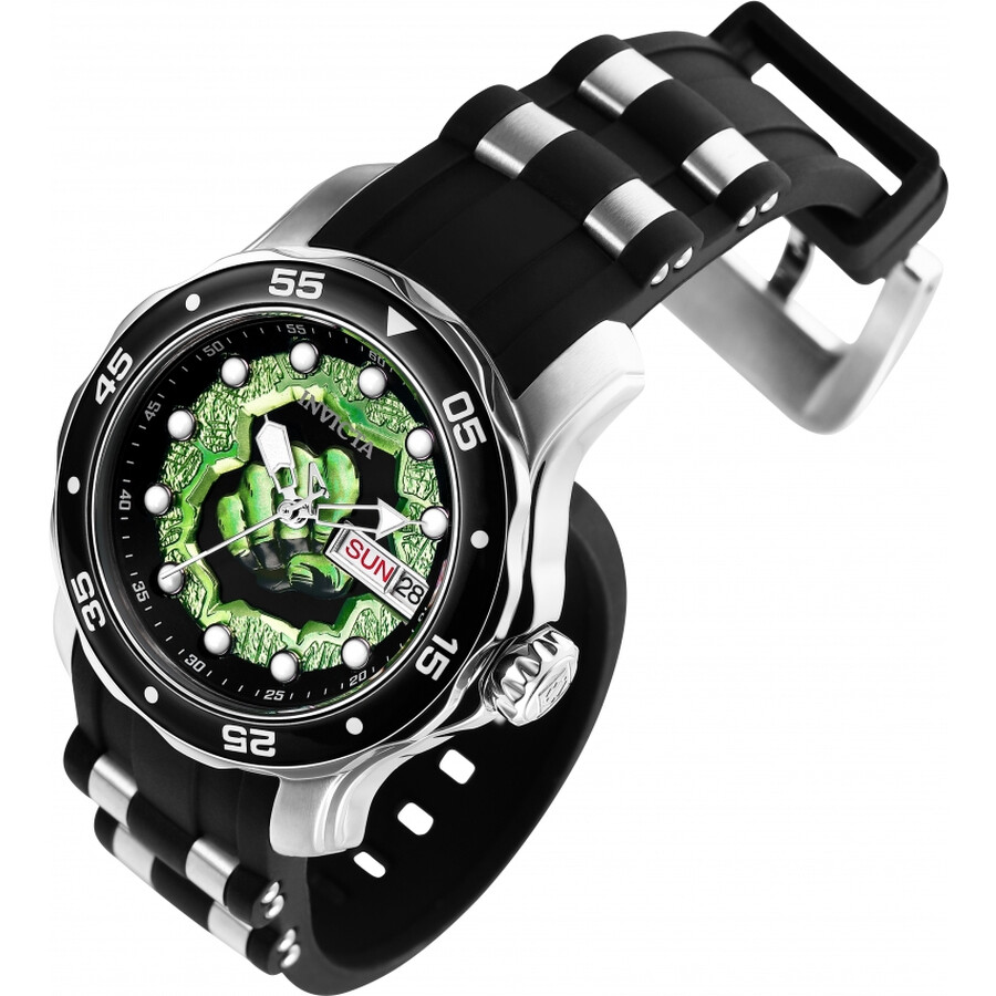 Invicta Marvel Hulk Green Dial Ladies Watch 25706 - Marvel - Invicta ...