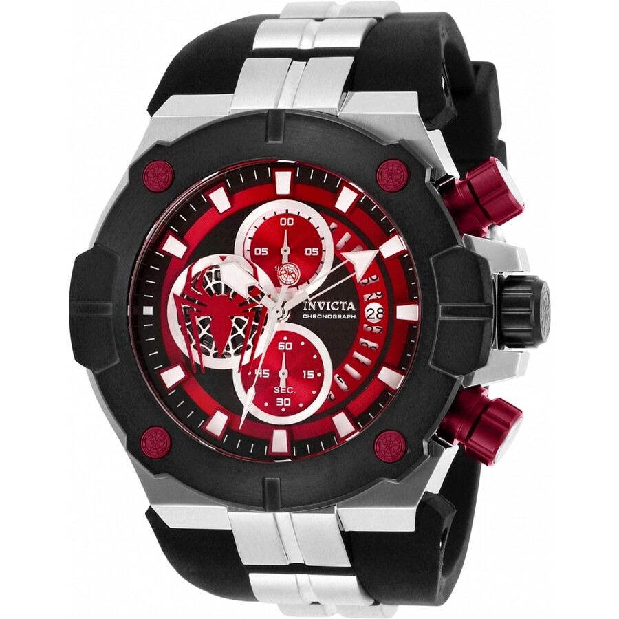 Invicta Marvel Spiderman Chronograph Quartz Men's Watch 30317 ...