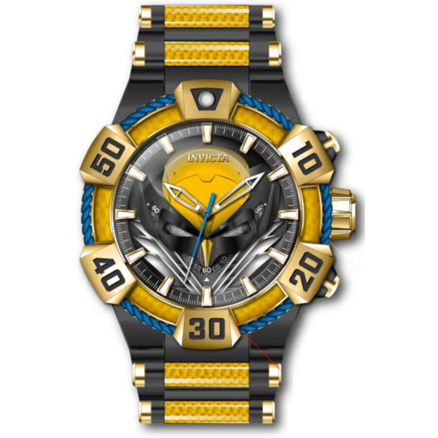 Invicta Marvel X-men Wolverine Chronograph Quartz Men's Watch 41155 ...