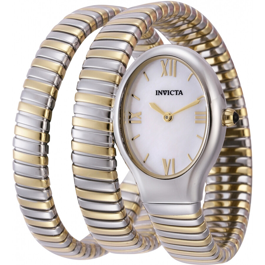 Invicta Mayamar Quartz White Dial Ladies Watch 44502 886678589951 ...