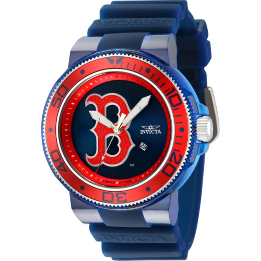 Invicta MLB Boston Red Sox Quartz Blue Dial Men's Watch 43138 ...