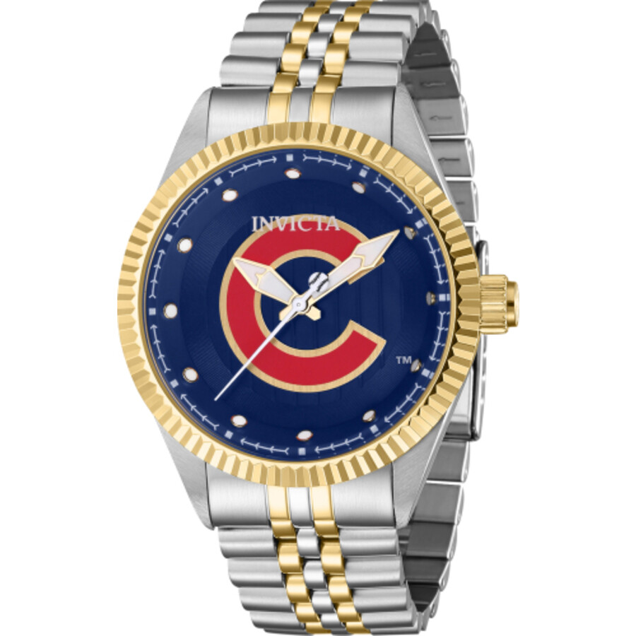 Invicta MLB Chicago Cubs Quartz Blue Dial Men's Watch 42937 ...