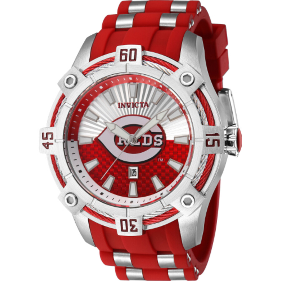 Invicta MLB Cincinnati Reds Quartz Men's Watch 43265 886678573967 ...