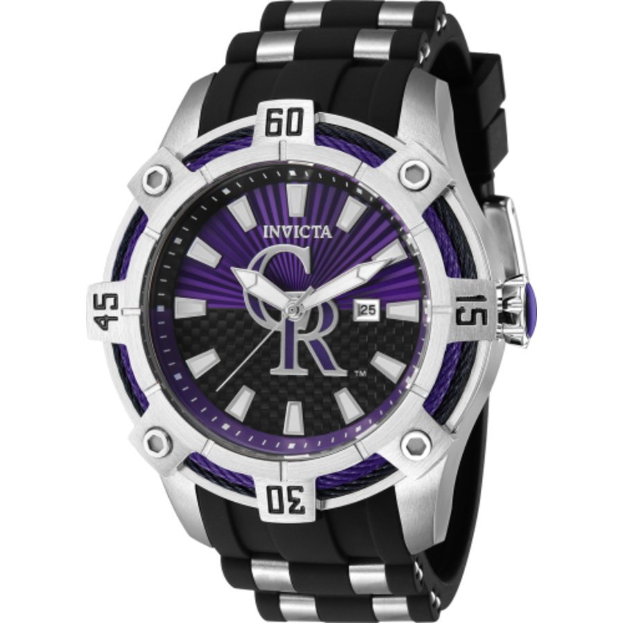 Invicta MLB Colorado Rockies Quartz Men's Watch 43267 886678573981 ...