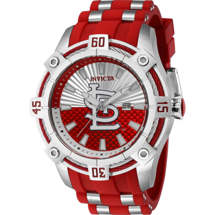 Invicta MLB St. Louis Cardinals Quartz Men's Watch 43295 886678574018 ...