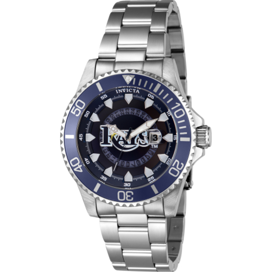 Invicta MLB Tampa Bay Rays Quartz Blue Dial Men's Watch 43480 ...
