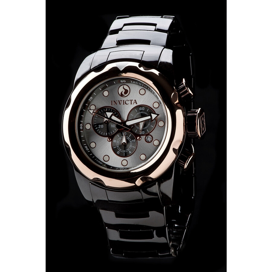 Invicta Mobula Silver Dial Ceramic Men's Watch 0319 - Ceramic - Invicta ...