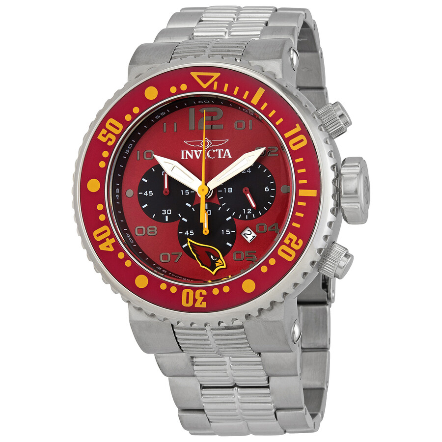 Invicta NFL Arizona Cardinals Chronograph Quartz Men's Watch 30255 ...