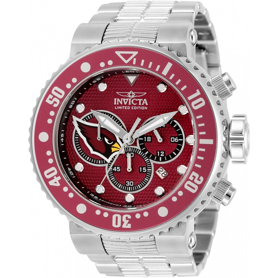 Invicta NFL Arizona Cardinals Chronograph Quartz Men's Watch 33115 ...