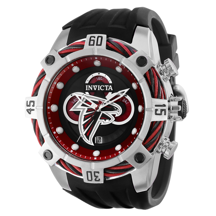 Invicta NFL Atlanta Falcons Green Dial Men's Watch 35813 886678438556 ...