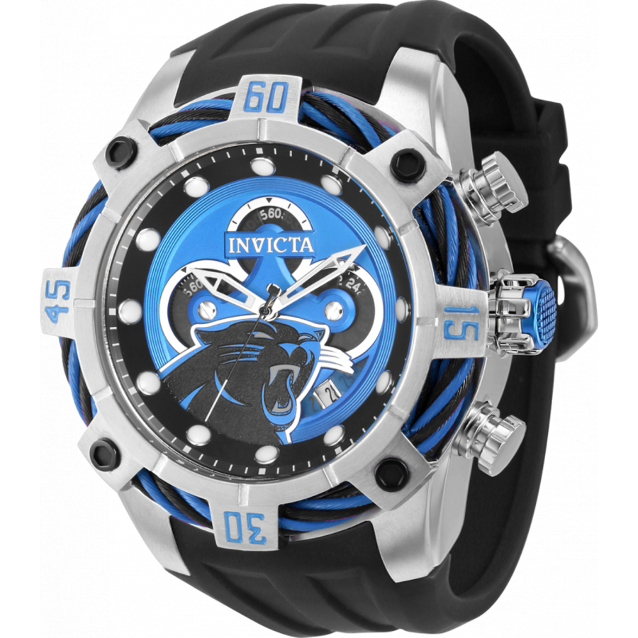 Invicta NFL Carolina Panthers Chronograph Quartz Men's Watch 35817 ...