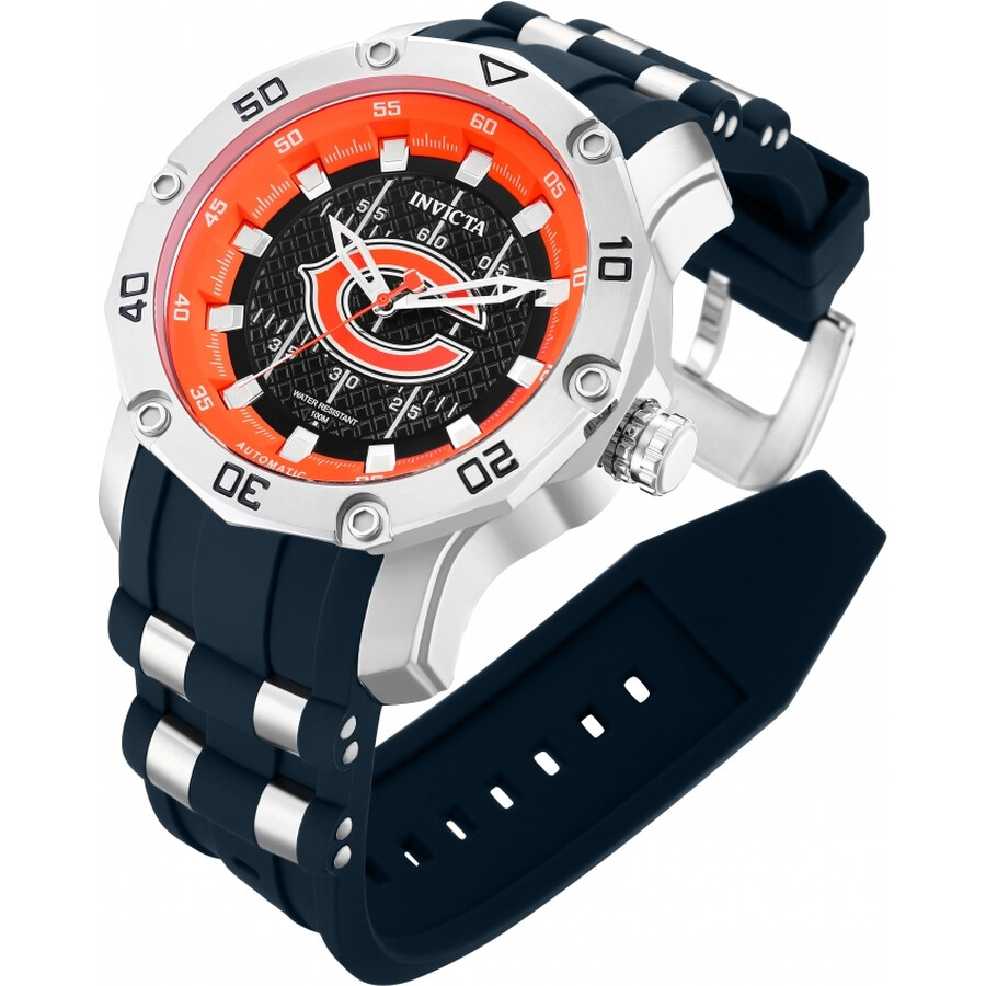 Invicta NFL Chicago Bears Automatic Dark Blue Dial Men's Watch 32013 ...