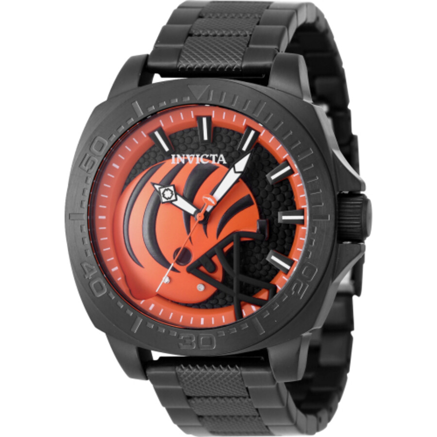 Invicta NFL Cincinnati Bengals Quartz Men's Watch 47894 886678638369 ...