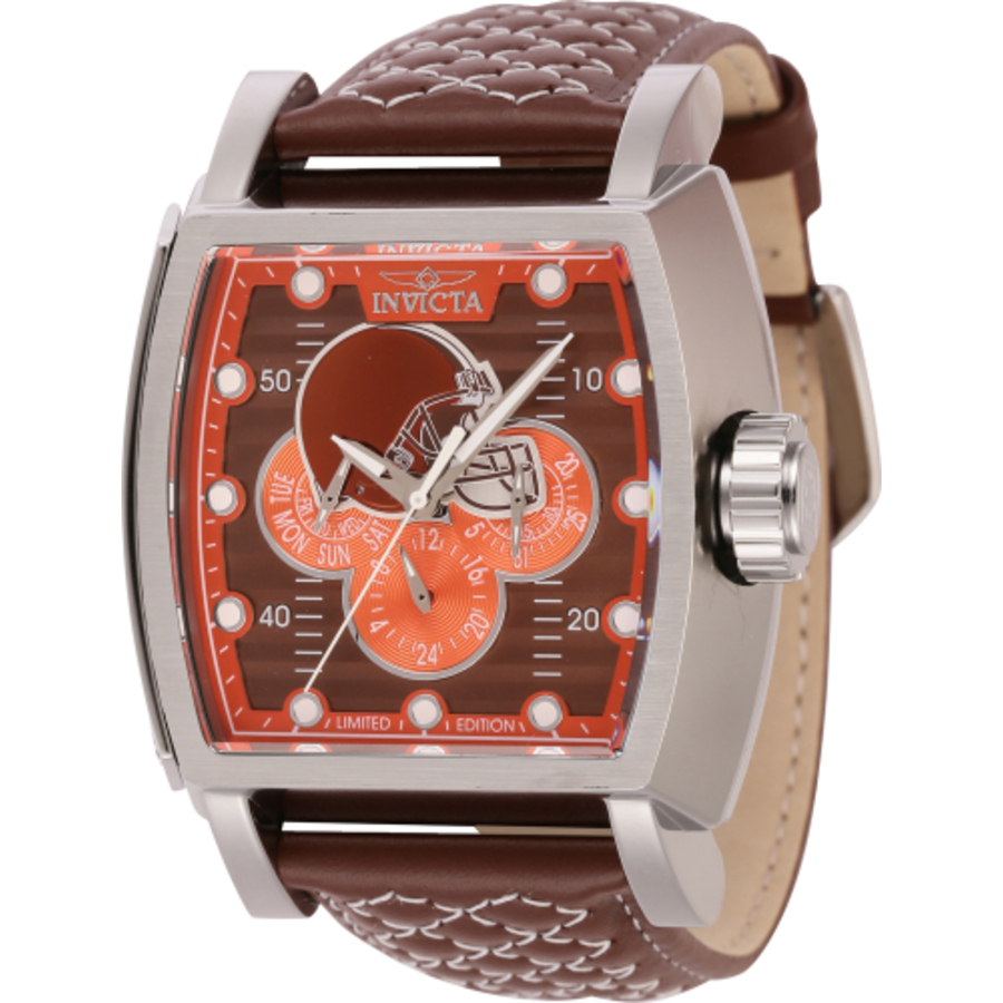 Invicta NFL Cleveland Browns GMT Quartz Men's Watch 45090 886678599035 ...