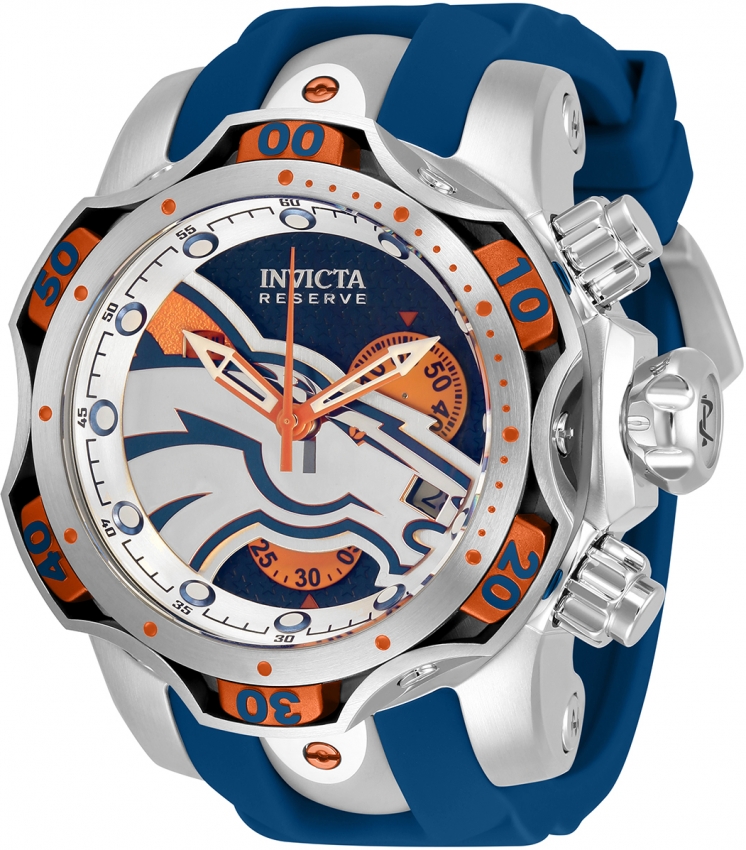Invicta NFL Denver Broncos Chronograph Quartz Men's Watch 33070 ...