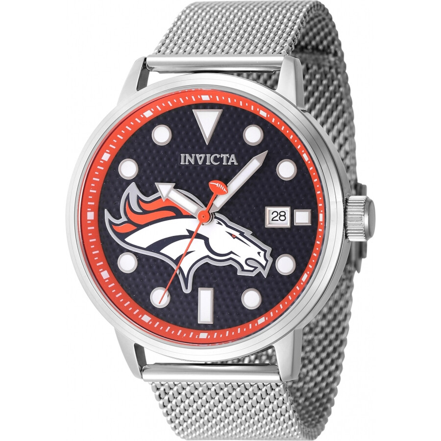 Invicta Nfl Denver Broncos Quartz Men's Watch 47984 886678639250 ...