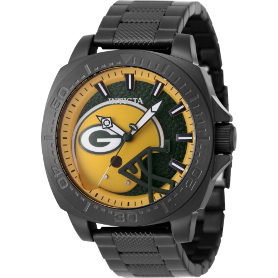 Invicta NFL Green Bay Packers Quartz Men's Watch 47887 886678638291 ...