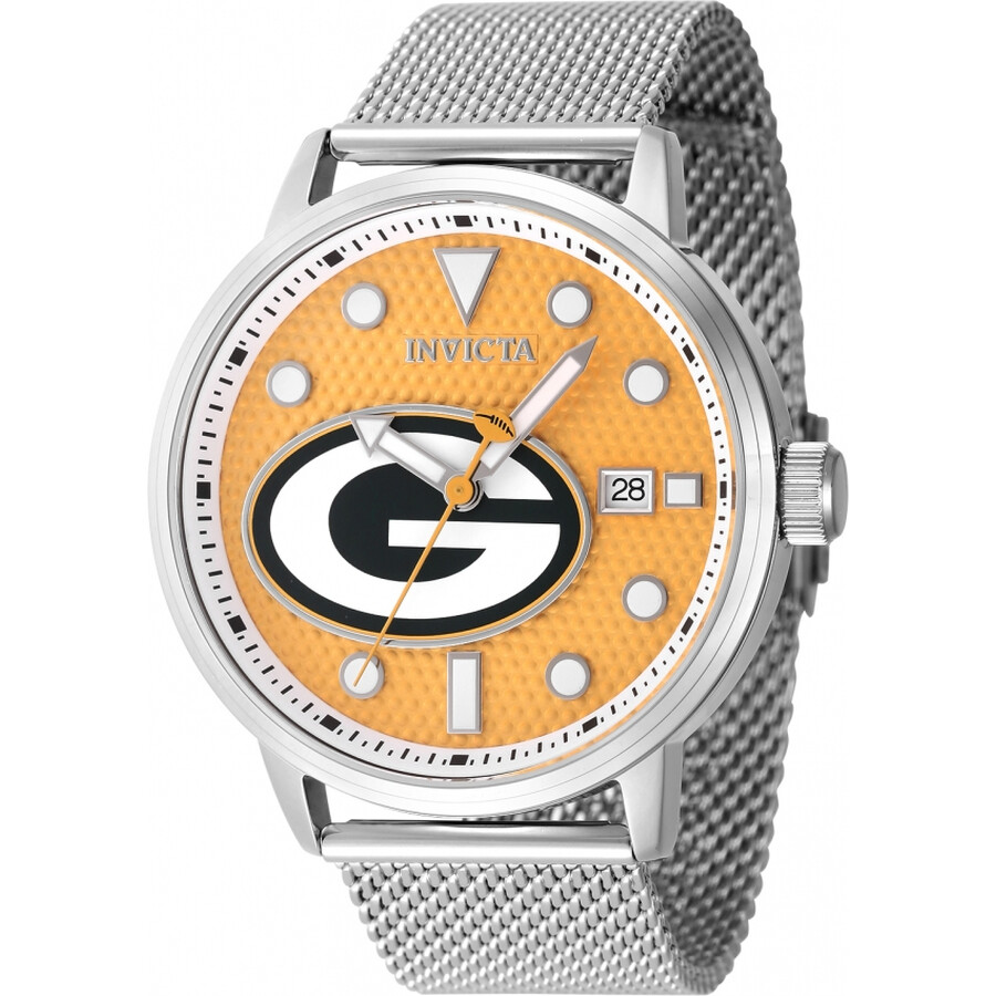 Invicta Nfl Green Bay Packers Quartz Men's Watch 47988 886678639298 ...