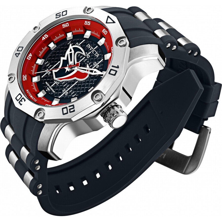 Invicta NFL Houston Texans Automatic Dark Blue Dial Men's Watch 32020 ...
