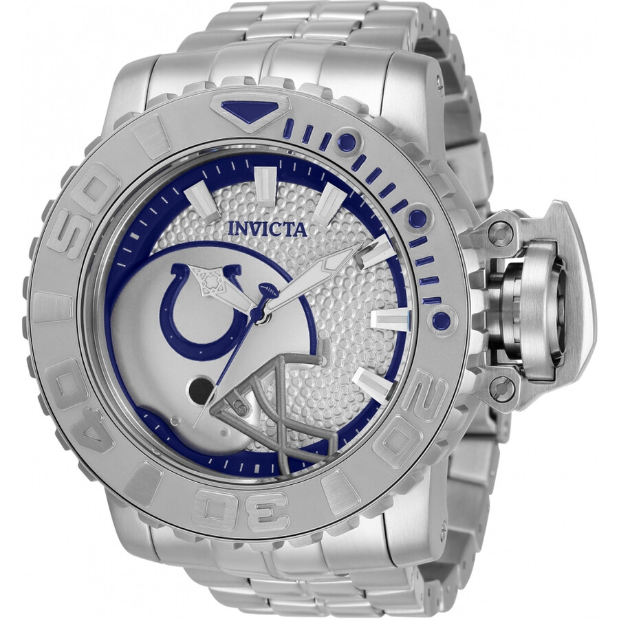 Invicta NFL Indianapolis Colts Automatic White Dial Men's Watch 33009 ...