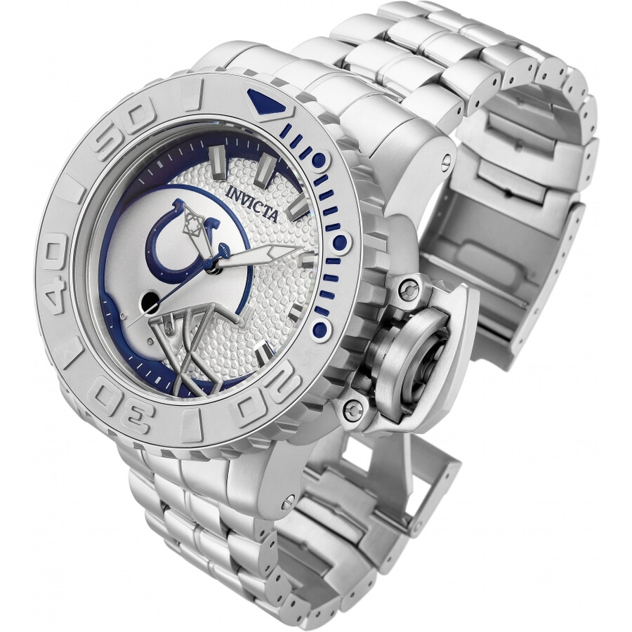 Invicta NFL Indianapolis Colts Automatic White Dial Men's Watch 33009 ...