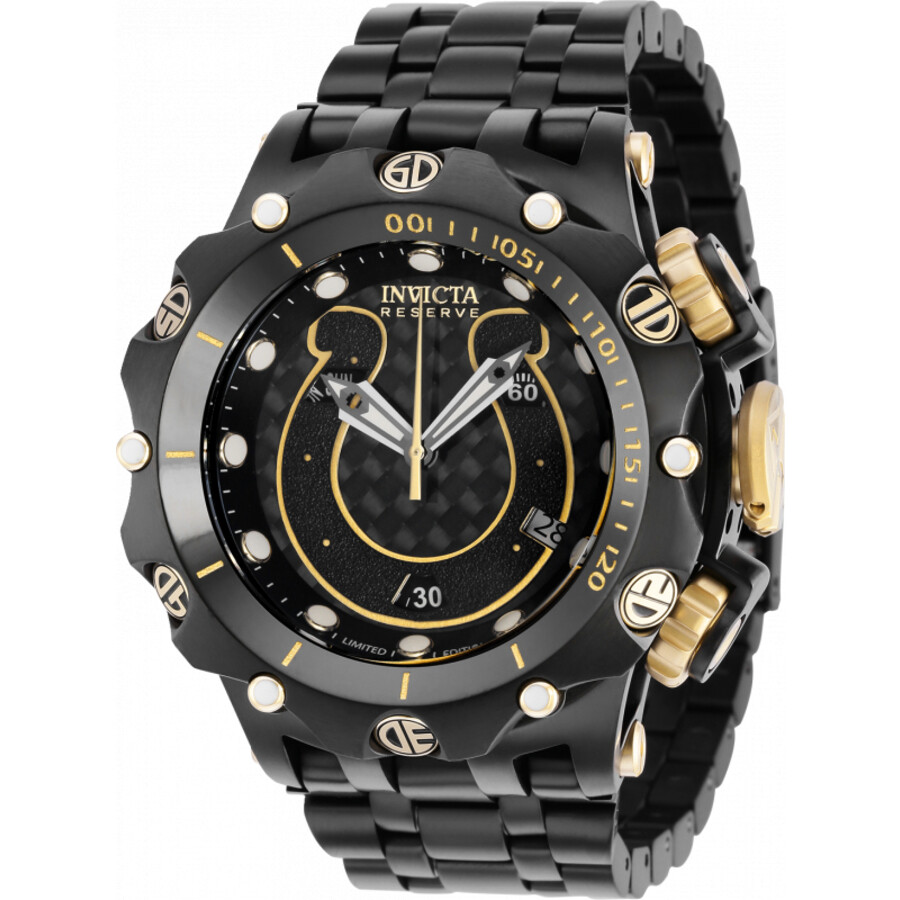 Invicta NFL Indianapolis Colts Chronograph Black Dial Men's Watch 36167 ...