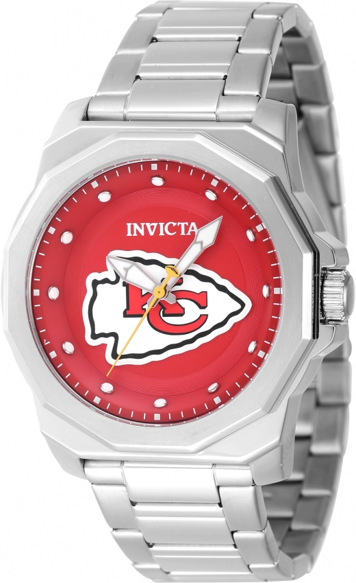 Invicta Nfl Kansas City Chiefs Quartz Red Dial Men's Watch 47928 ...