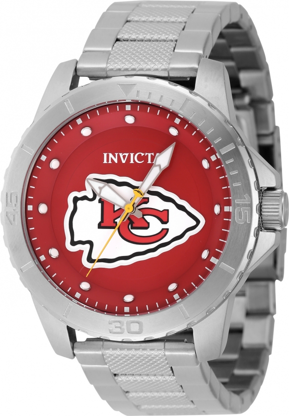Invicta Nfl Kansas City Chiefs Quartz Red Dial Men's Watch 48089 ...
